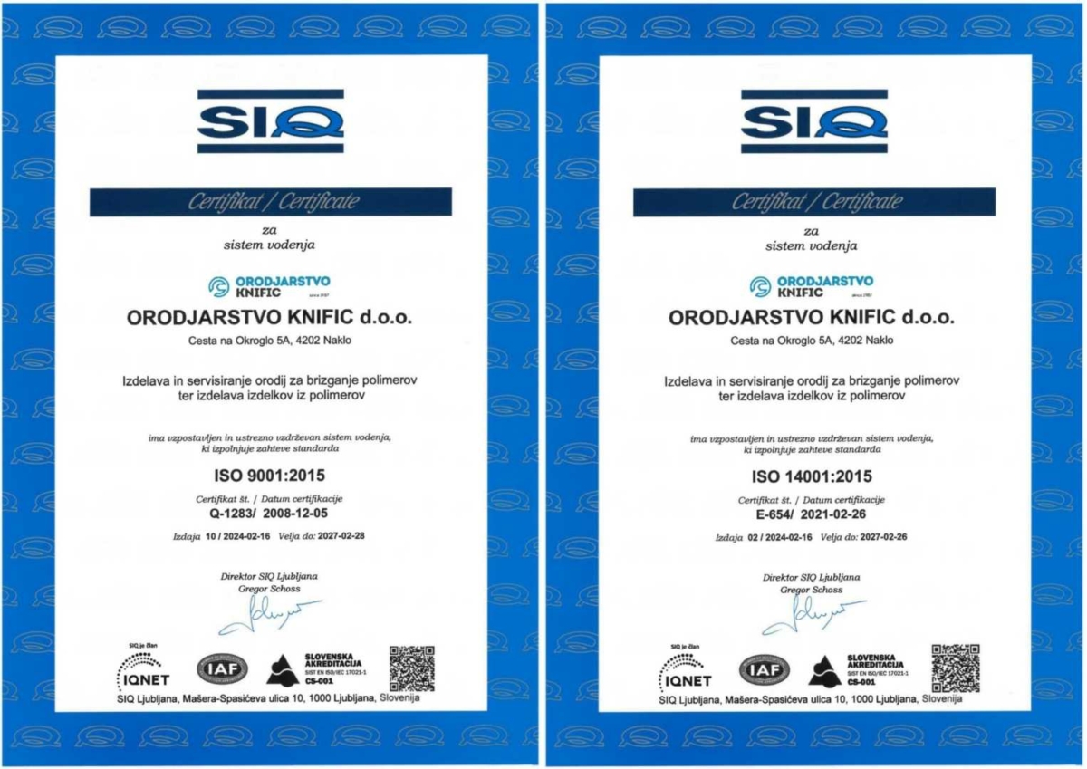 Kontakt - Orodjarstvo Knific d.o.o.